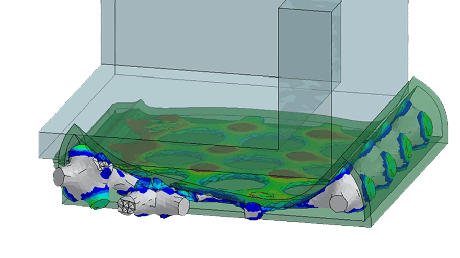 Meshing strategies for explicit simulation
